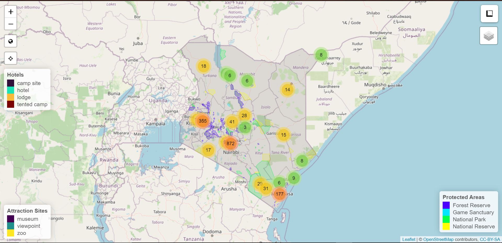 NAKURU COUNTY LOCATION CONTEXT MAP | Spatialnode