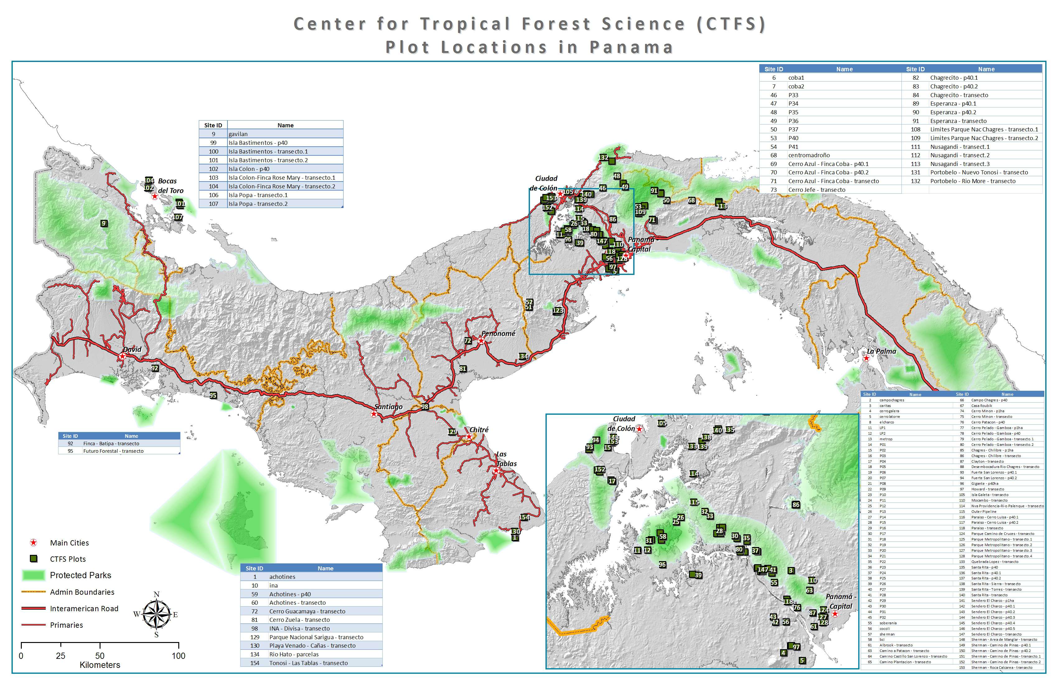 Geologic Map for the Republic of Panama | Spatialnode