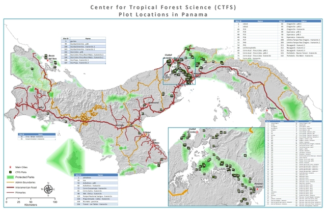 Geologic Map for the Republic of Panama | Spatialnode