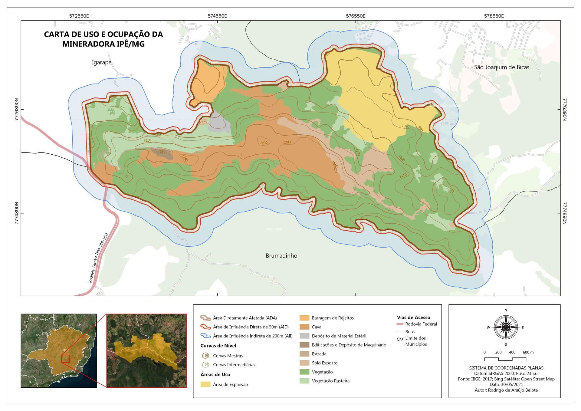 Mapa de NDVI | Spatialnode