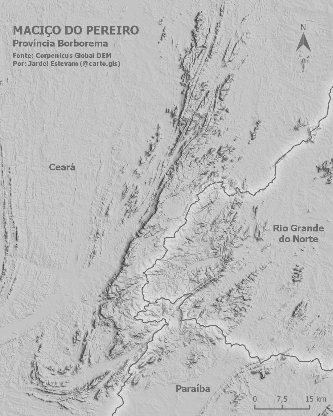 Mapa poster | Spatialnode