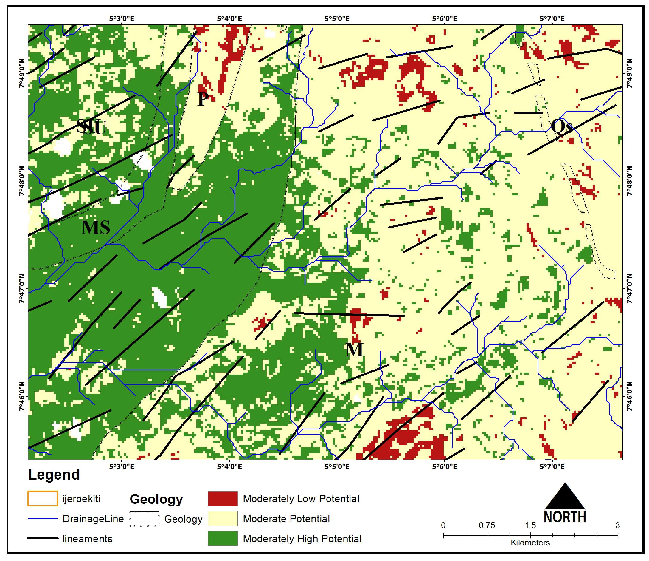 Groundwater Potential Modeling using AHP | Spatialnode