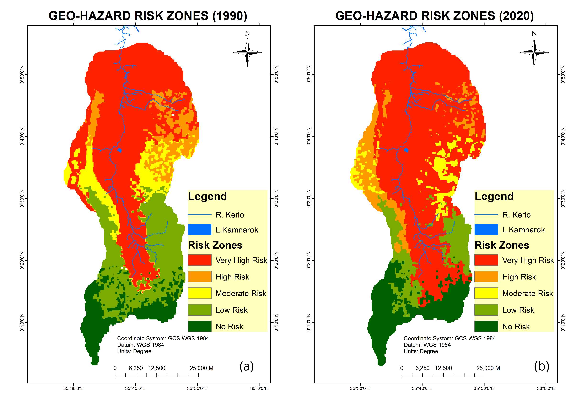 GEOHAZARD RISK ZONES ANALYSIS | Spatialnode