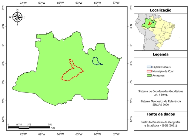 Mapa Temático Ambiental - Tiradentes/MG | Spatialnode