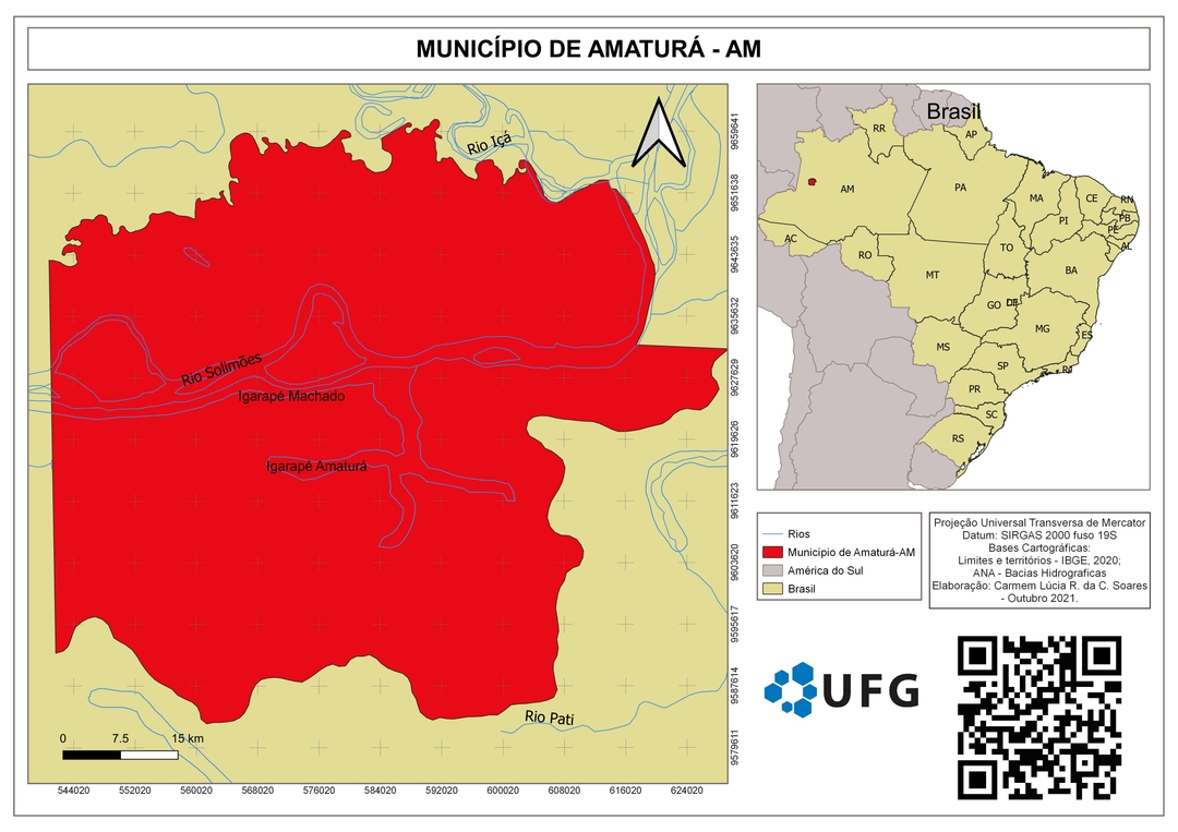 MAPA DE LOCALIZAÇÃO DO MUN. DE BAURU/SP | Spatialnode