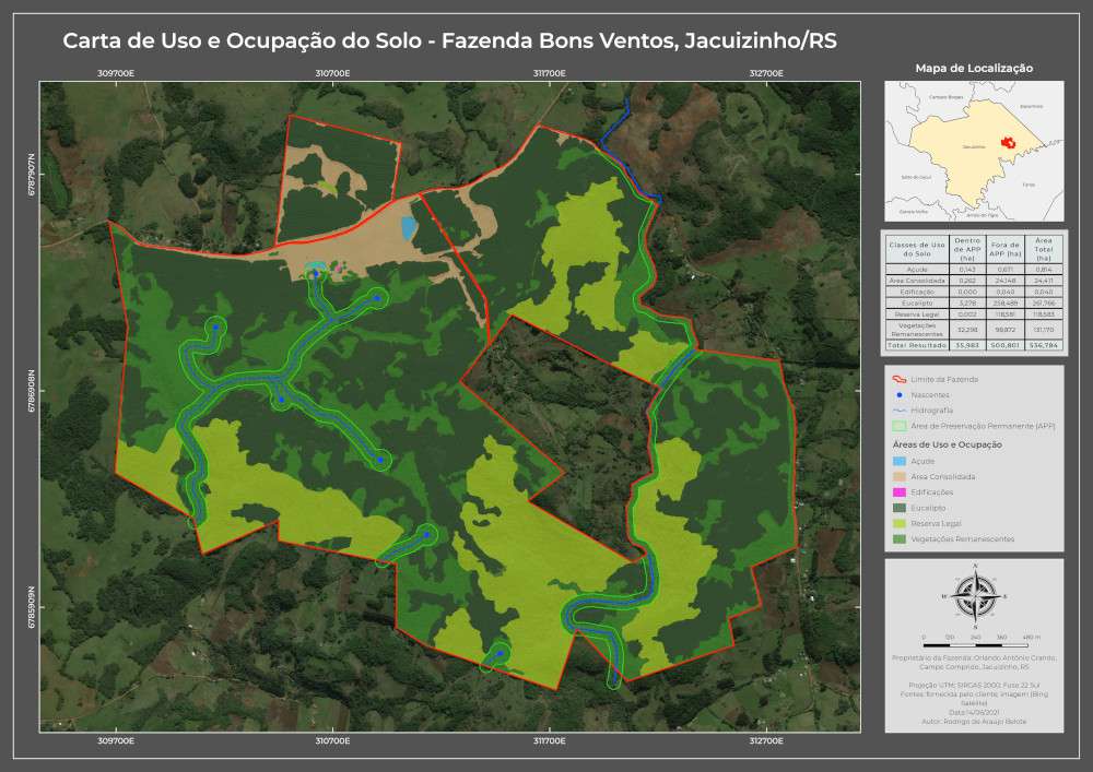 Mapa de NDVI | Spatialnode