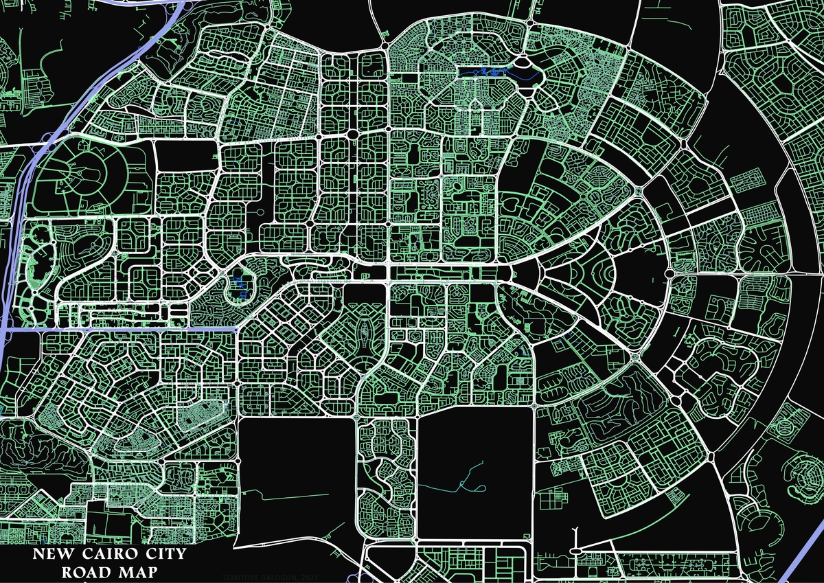 Shaded relief map of Nigeria | Spatialnode