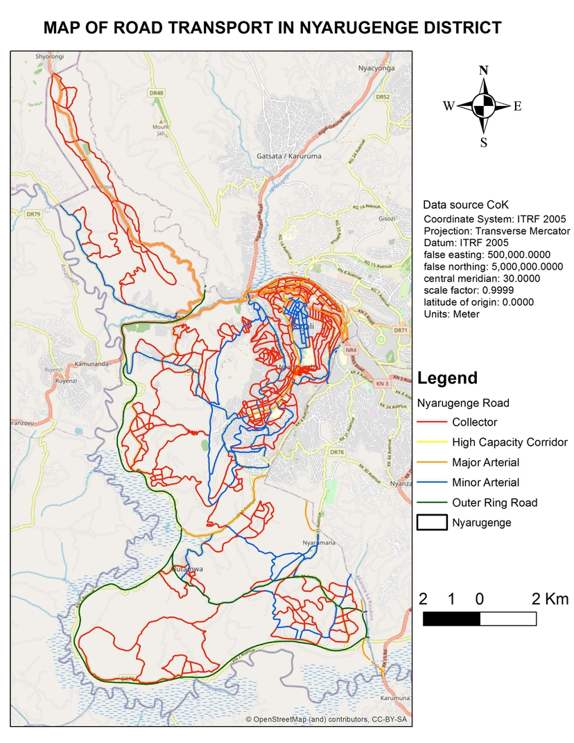PRE-COLONIAL BOUNDARY MAP OF RWANDA | Spatialnode
