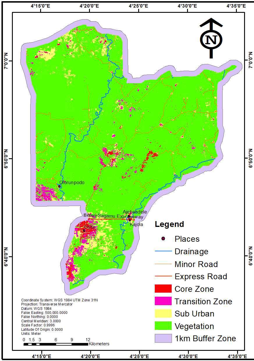 RADON CONCENTRATION MAP OF LAGOS STATE. | Spatialnode