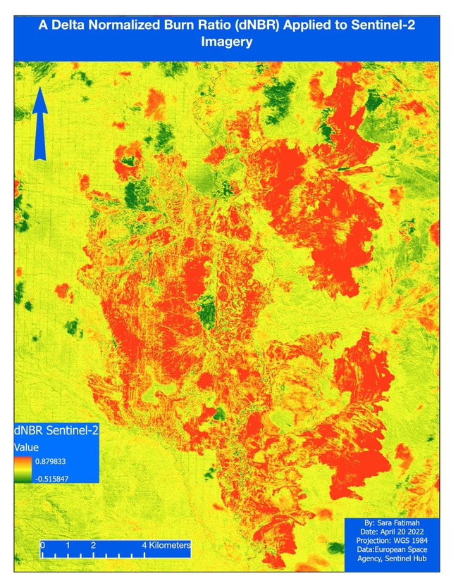 Landsat 8: Mapping Wildfires | Spatialnode