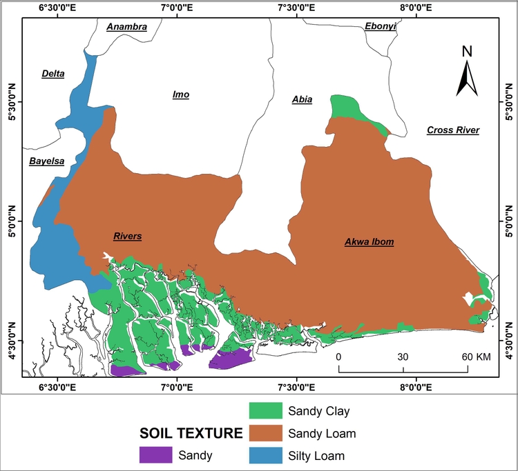 Soil Texture map | Spatialnode